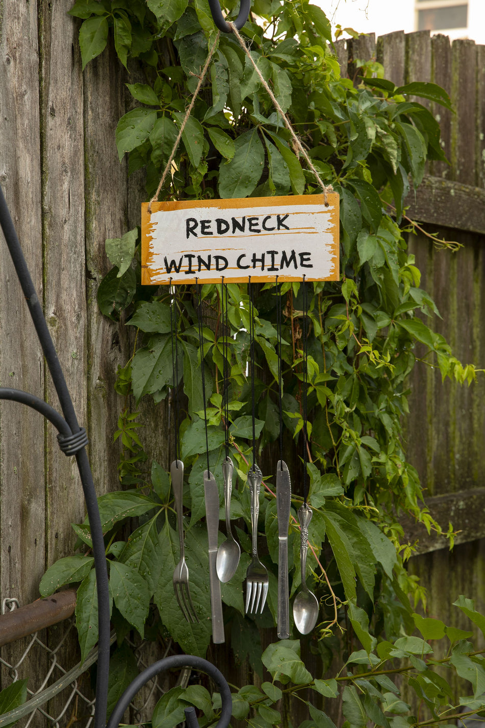 Redneck Windchime, Made from Recycled Silverware. – Redneck Products